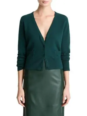 Vince Wool & Cashmere Blend Cardigan - Juniper
