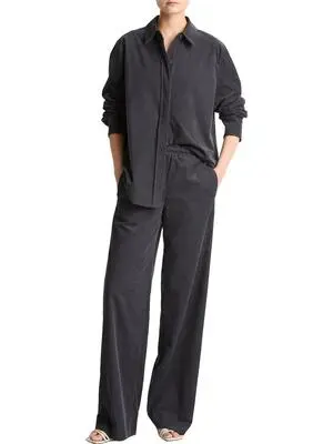 Vince Cotton Corduroy Pull-on Pant - Graphite