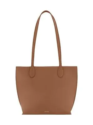 Vince Athene Nappa Leather Mini Tote - Saddle
