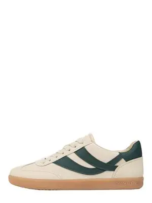 Vince Oasis Leather Sneakers - Moonlight/billiard Green