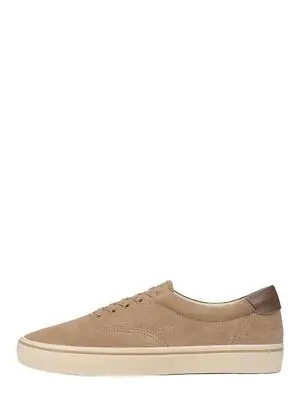 Vince Seaside Suede Low Top Sneakers - New Camel