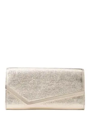 JIMMY CHOO Emmie Clutch Bag - Silver