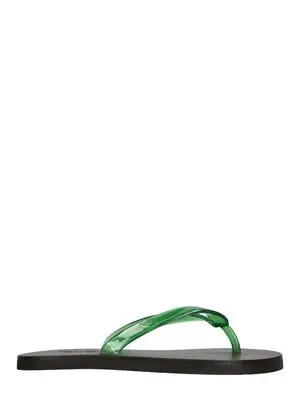 ANCIENT GREEK SANDALS Saionara Jelly Flip Flops - Green