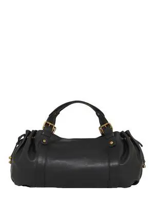 Gerard Darel 24h Leather Handbag - Black