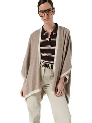 GERARD DAREL GERARD DAREL Lili Cashmere Draped Poncho