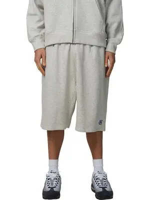GOOD FOR NOTHING Baggy Halftone Shorts - Grey