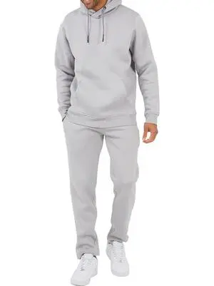 BRAVE SOUL Brave Soul Hoodie And Jogger Set Grey