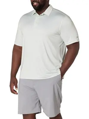 REEBOK Big & Tall Geometric Dot Performance Polo Shirt - Dew
