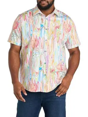 Robert Graham Big & Tall Bellenden Sport Shirt - Multi