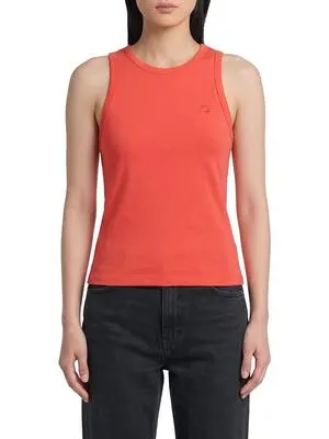 Coperni Cotton Blend Tank Top - Red