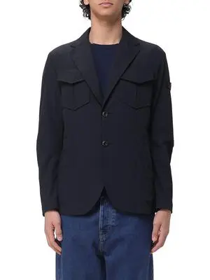 Peuterey Orkney Single-breasted Lightweight Jacket Black