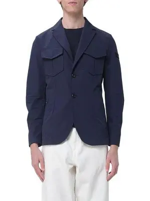 Peuterey Orkney Single-breasted Lightweight Jacket Blue