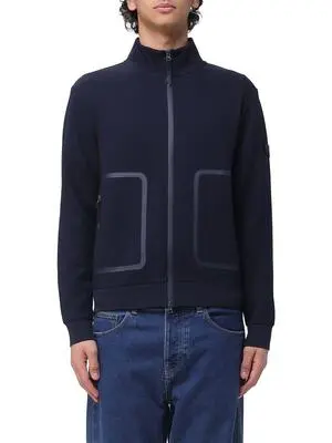 Peuterey Zip-up Sweatshirt With High Neck - Blue