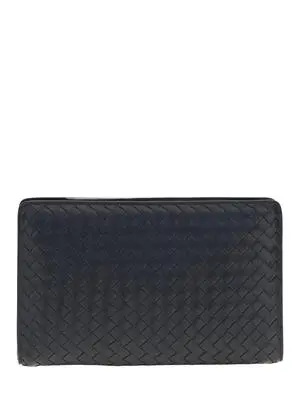 Bottega Veneta Woven Clutch - Blue