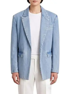 FEDERICA TOSI Federica Tosi Tailored Denim Blazer