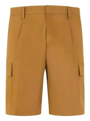 K-WAY K-Way Serje Pleated Cargo Shorts Neutrals