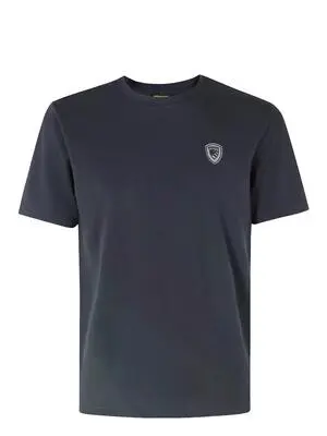 BLAUER. Jan Logo-patch T-shirt - Blue