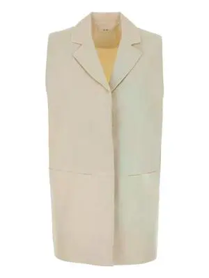 Co Notch Lapel Waistcoat - Neutrals