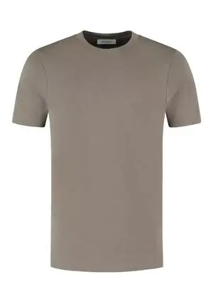 GRAN SASSO Crew-neck Short-sleeves T-shirt - Grey