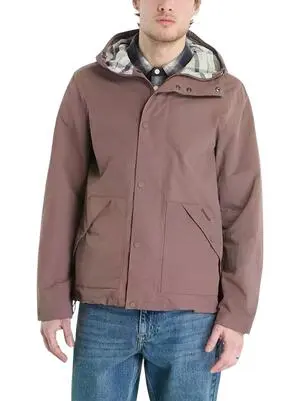 Barbour Baywick Hooded Jacket - Brown