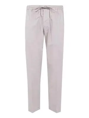 MICHAEL COAL Drawstring Waist Trousers - Neutrals