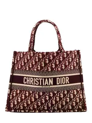 Dior Book Tote Bag - Red