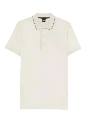 BOSS Paule 4 Polo Shirt - Neutrals