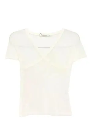 Paloma Wool Olimpia Mesh T-shirt - Yellow