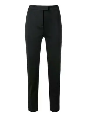 Pinko Furbo" Trousers With Zipped Ankle Detail - Black