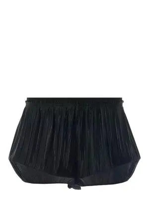 Givenchy Pleated Structured Shorts - Black