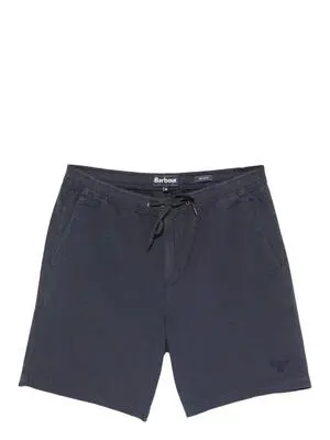 Barbour Seersucker Drawstring Shorts - Blue
