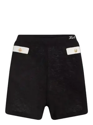 Karl Lagerfeld Karl Signature Shorts - Black