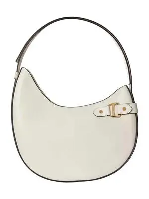 Ralph Lauren Large Leather Shoulder Bag - Neutrals