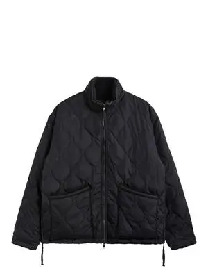 Taion Reversible Quilted Down Jacket - Black
