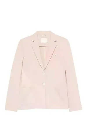 CIRCOLO 1901 Single-breasted Notched-lapel Blazer - Neutrals