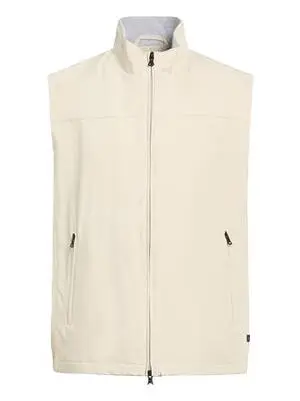 Paul & Shark Sleeveless Zip-up Vest - Beige