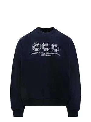 WILLY CHAVARRIA Crewneck Sweatshirt - Blue