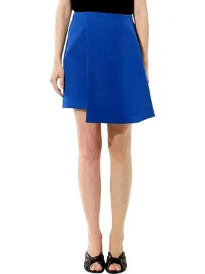 Balenciaga Asymmetric Hem Skirt - Blue