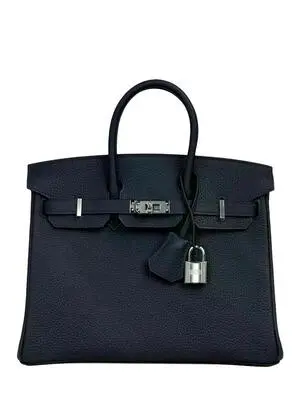 Hermès Hermès Birkin 25 Handbag In Togo Leather Blue