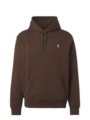 Polo Ralph Lauren Polo Ralph Lauren Cotton-Blend Jersey Hoodie Brown