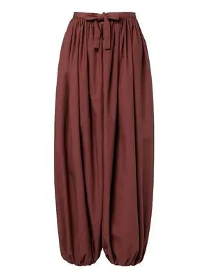 Christopher Esber Cotton Balloon Pants - Brown