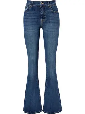 7 For All Mankind Bootcut Jeans - Blue