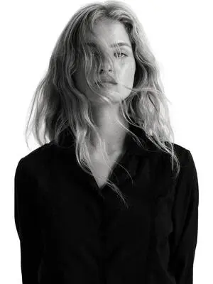 H&m Pintucked Pyjama Shirt With Lace Trim - Black