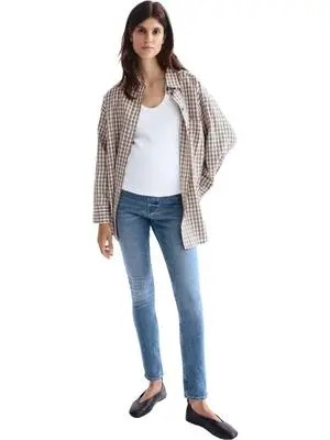 H&m Mama Skinny Jeans - Denim Blue