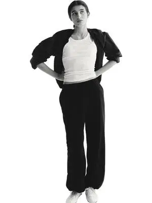 H&m Loose-fit Joggers In Cotton Blend - Black