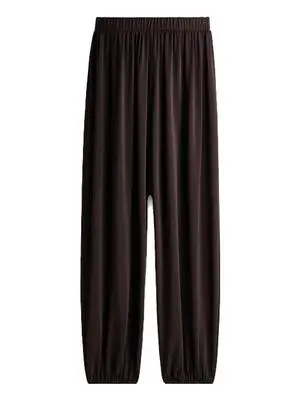 H&m Pull-on Balloon Trousers - Dark Brown