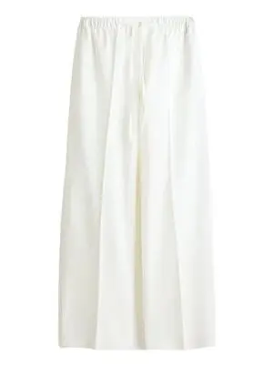 H&M H&M Linen-Blend Drawstring Trousers