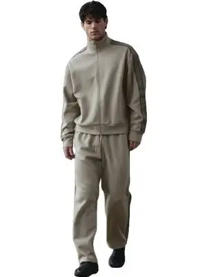 H&m Loose Fit Sports Joggers With Drymove - Beige
