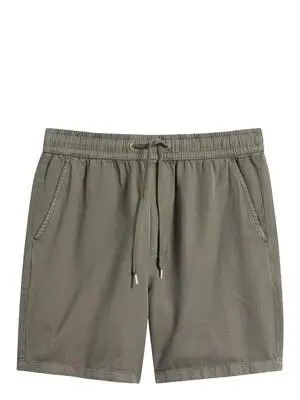 ALLSAINTS AllSaints Folgate Cotton & Linen Twill Shorts