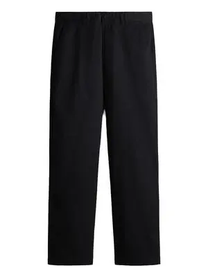 H&m Relaxed Fit Cotton Chinos - Black